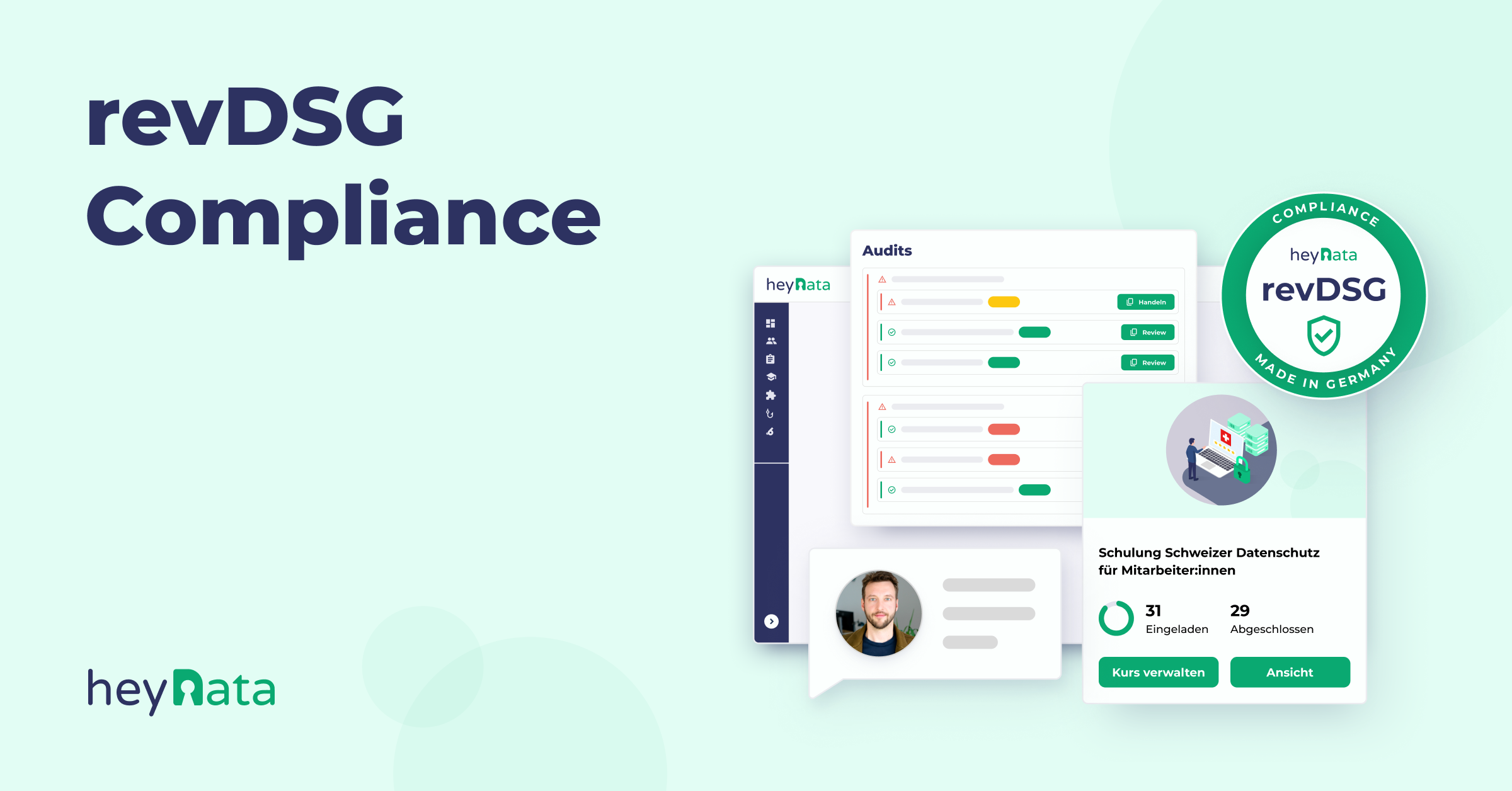 Dein zuverlässiger Partner für revDSG-Compliance